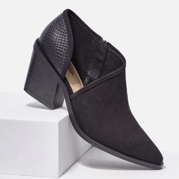 JustFab | Shoes | Just Fab Cutout Booties | Poshmark